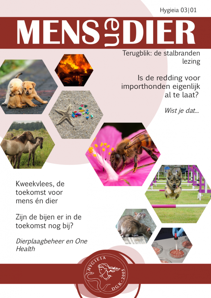 Magazine mens en dier – Studievereniging Hygieia